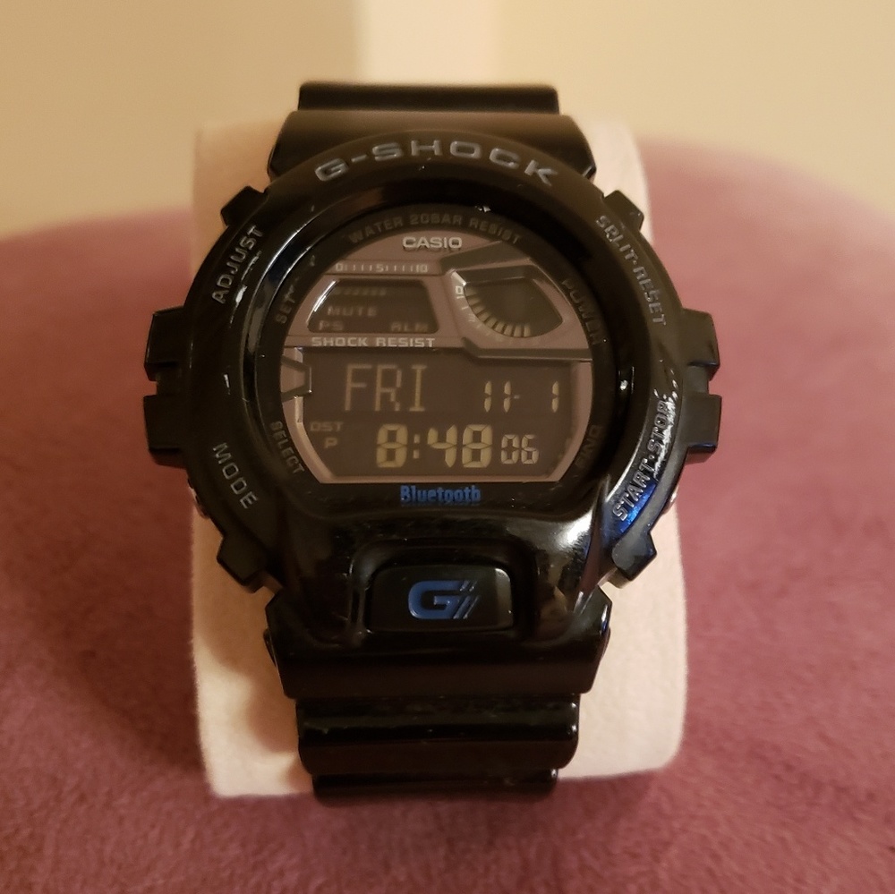 Casio G Shock Digital Dial Black Resin Men - Gem